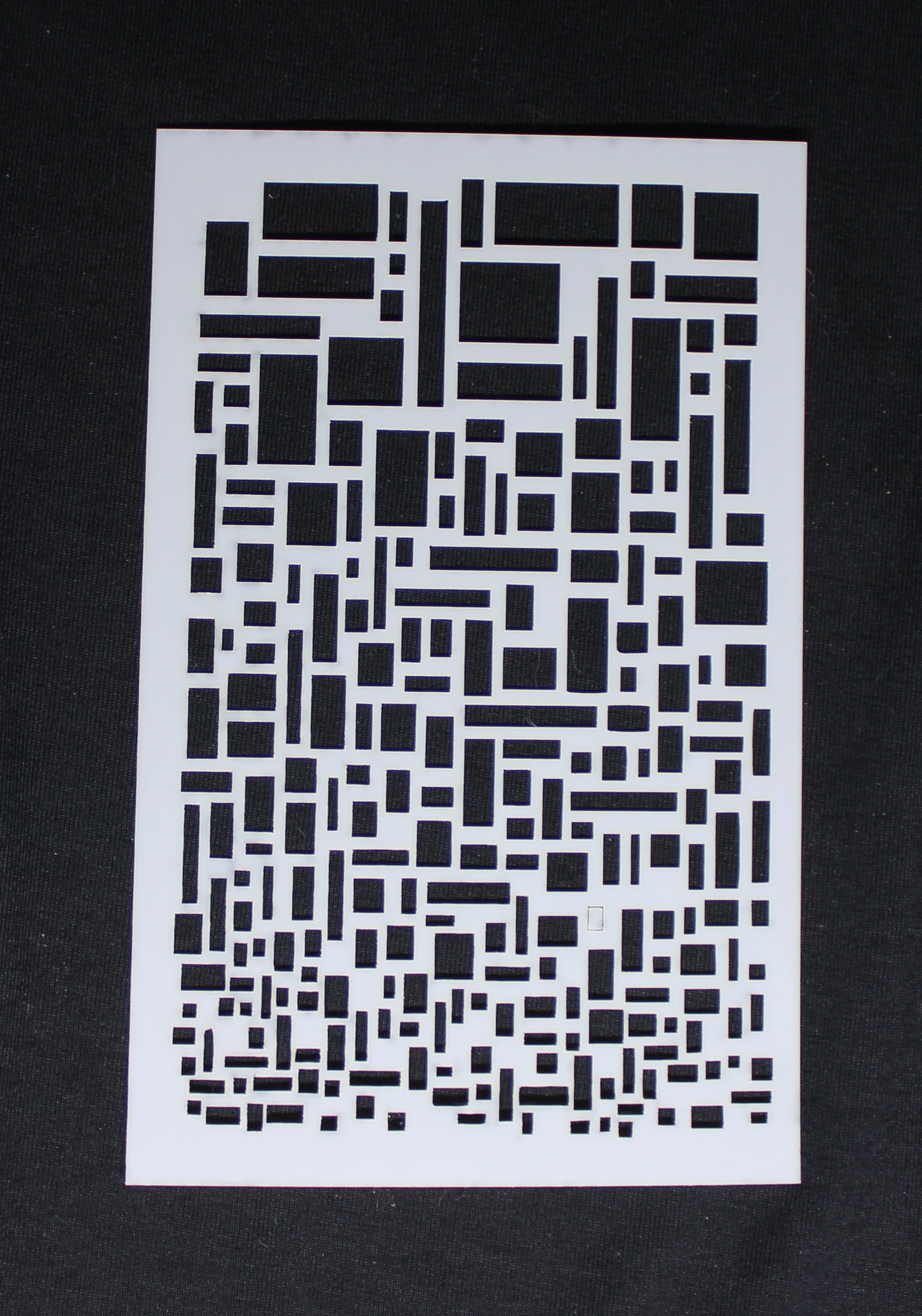 Stencil 6 x 4 Squares n Squares