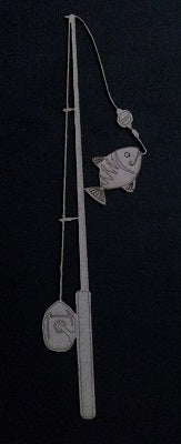 Chipboard Border Fishing Rod