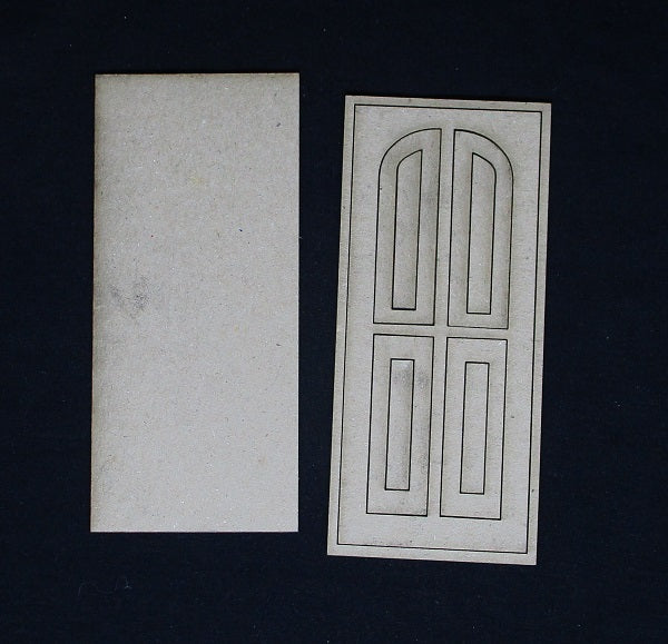 Chipboard Doors Inlaid Wood Small