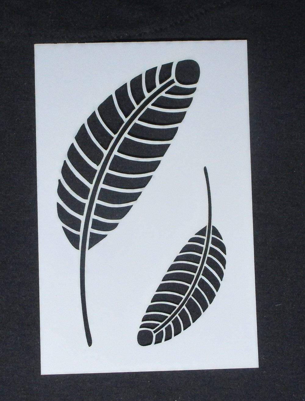 Stencil 6 x 4 Skeleton Leaves