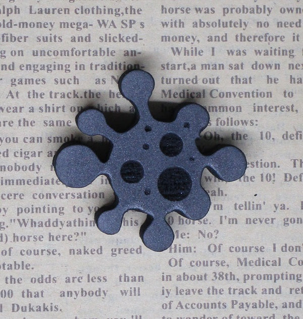 Foam Stamps Germ Blob Small