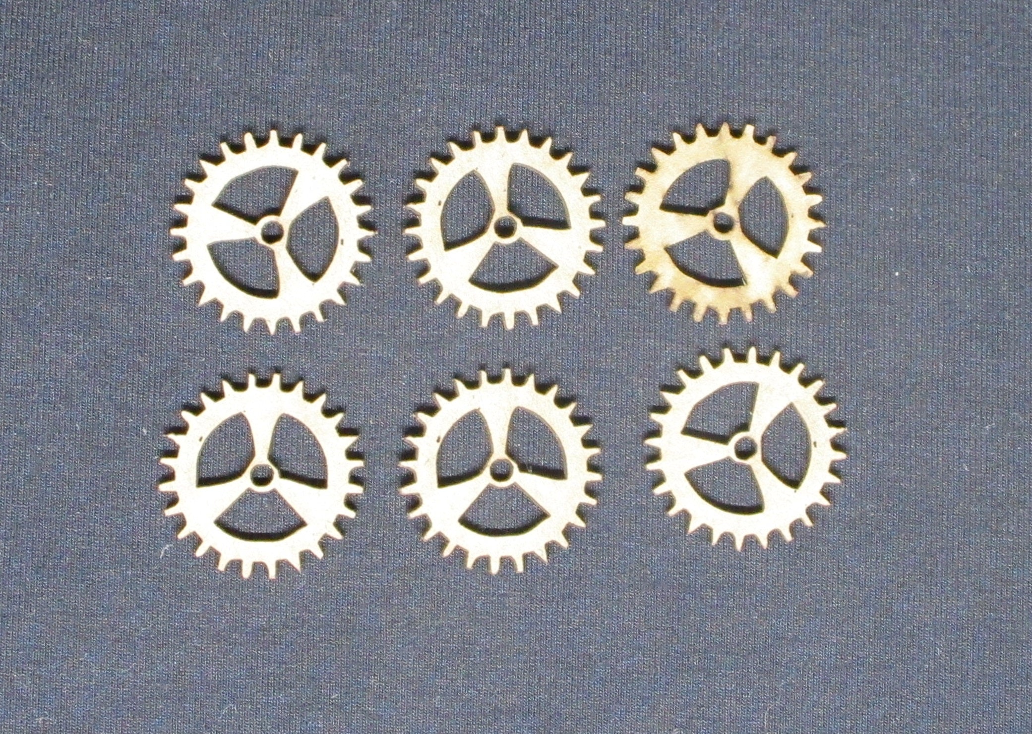 Chipboard Cogs Trio Small